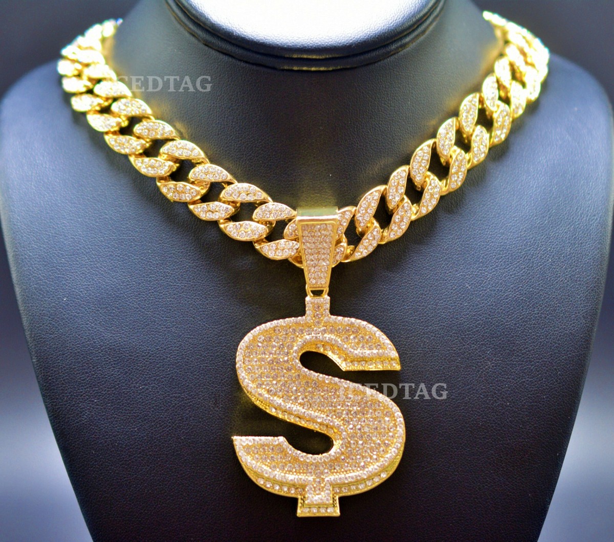 Gold Chain Dollar Sign