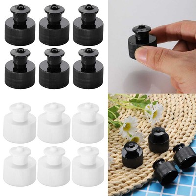 30X Push Pull Cap Cover Lid Water Bottle Caps Sports Bottle Lids Safe ...