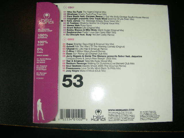 Hed Kandi: Disco Kandi 05.05 by Various Artists (CD, Oct-2005, Hed ...