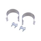 5" Stainless Exhaust Band Clamp Step Clamps for Catback Muffler Pipe ...