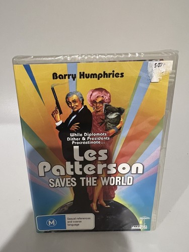 LES PATTERSON SAVES THE WORLD DVD NEW Barry Humphries REGION 0 Dame ...