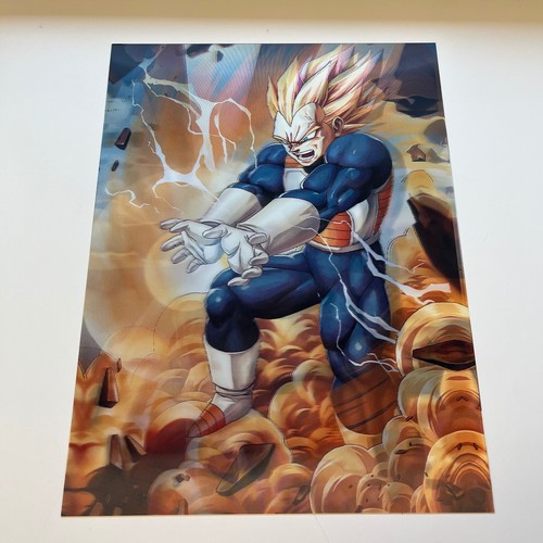 Dragon Ball Z 3D Holographic Poster - Vegeta's Final Flash Trilogy | eBay