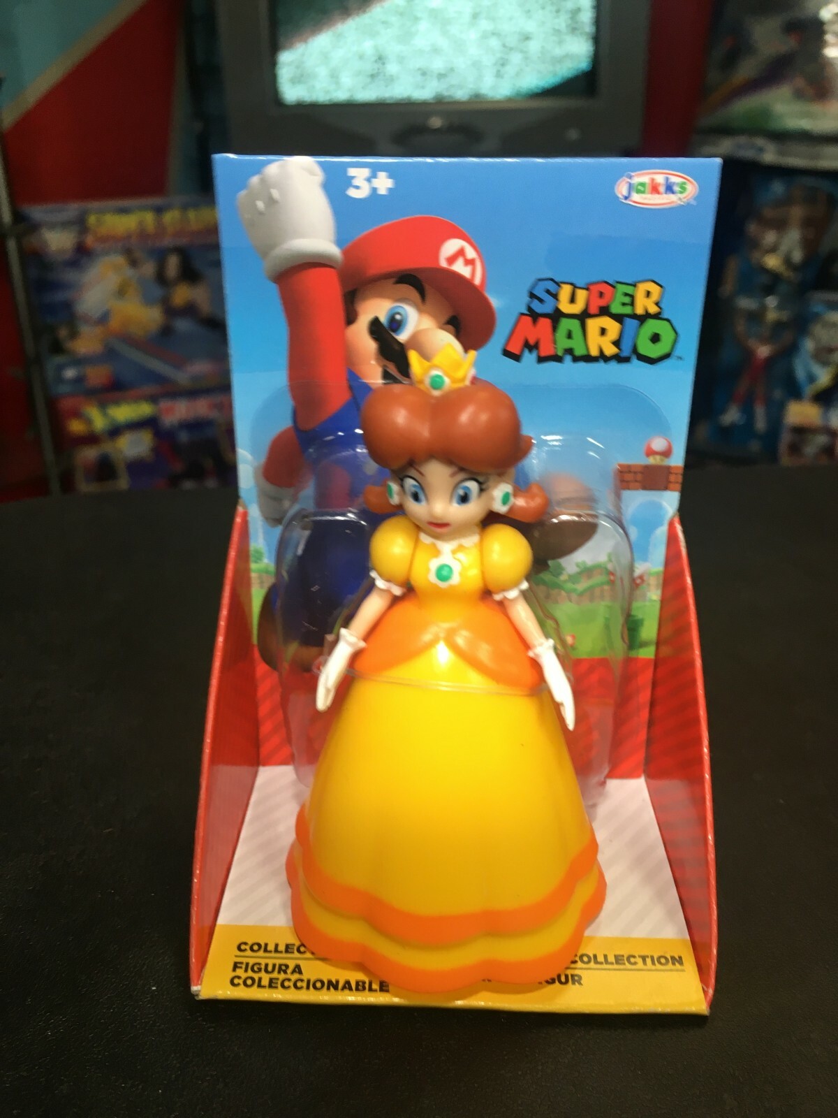 Jakks 2.5" World of Nintendo Checkout Series Wave 34 Princess Daisy ...