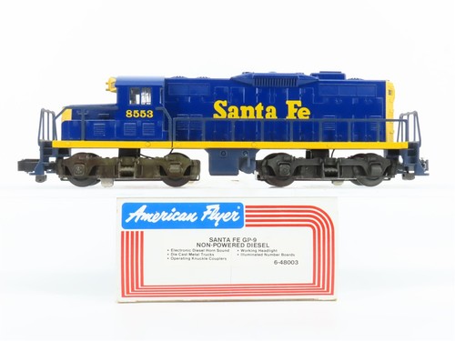 S Scale American Flyer 6-48003 ATSF Santa Fe GP9 Diesel Loco #8553 ...