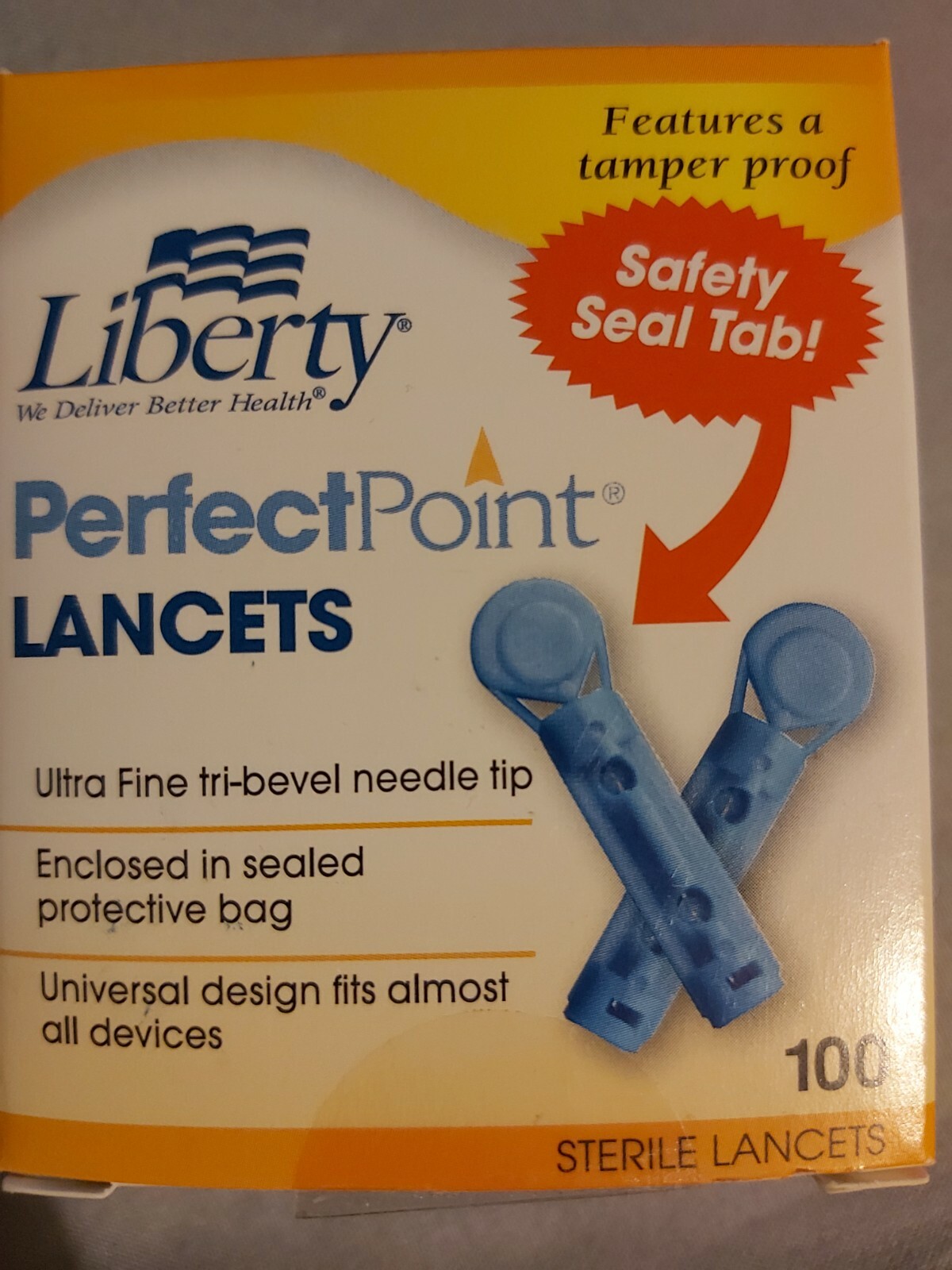 100 LIBERTY PERFECT POINT LANCETS. | eBay