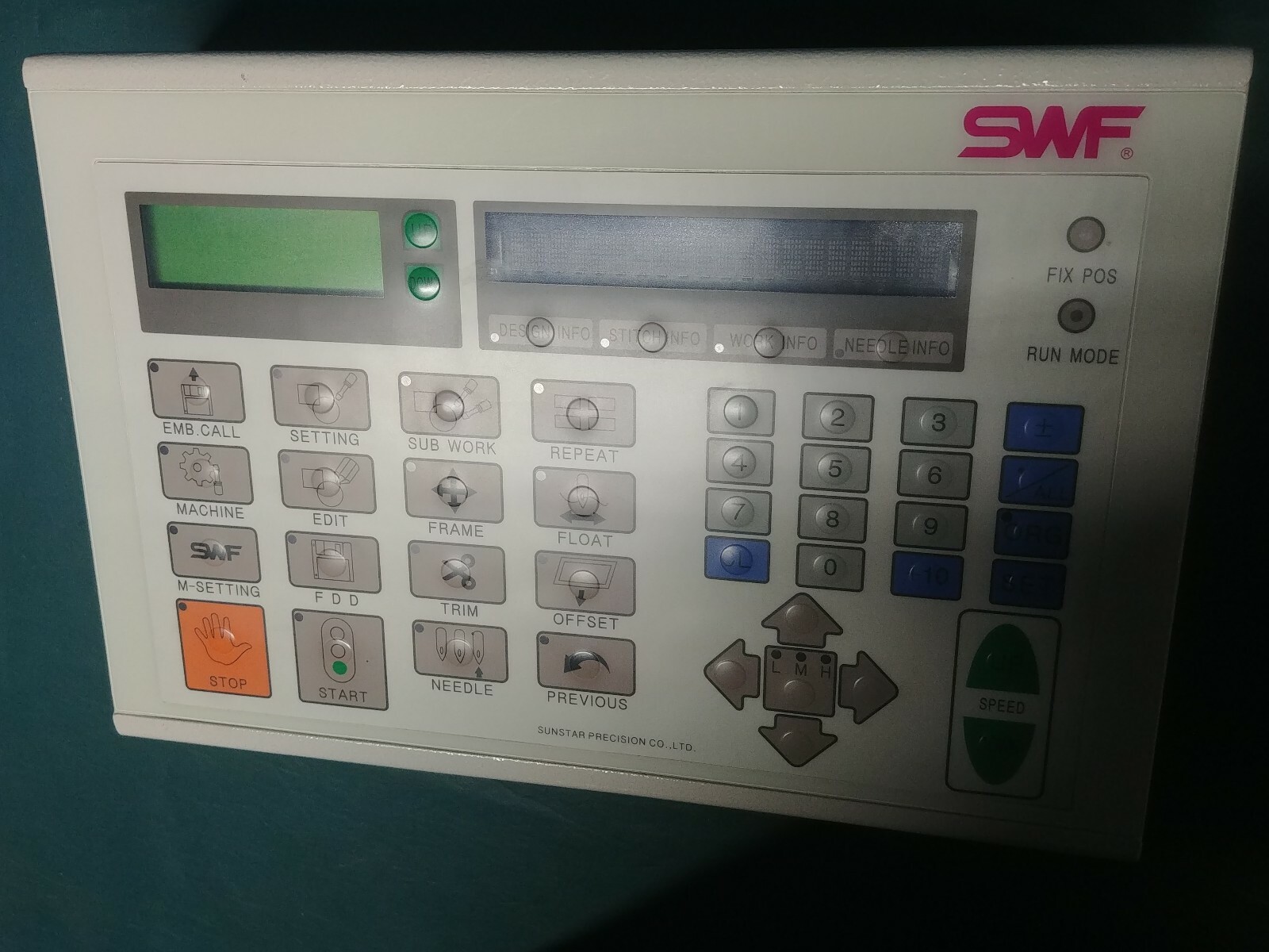 SWF Control Panel operation Motherboard CPU Embroidery Machine A-UK1202 ...