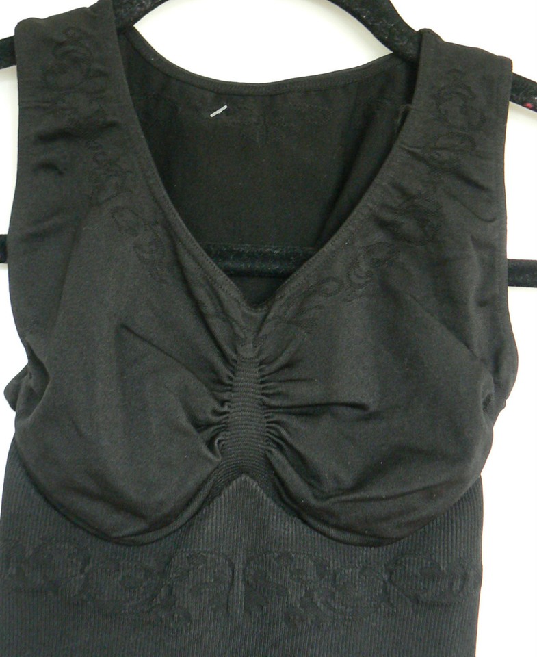 Vercella Vita Medium Control Round Neck Cami with Ornament Design Small ...