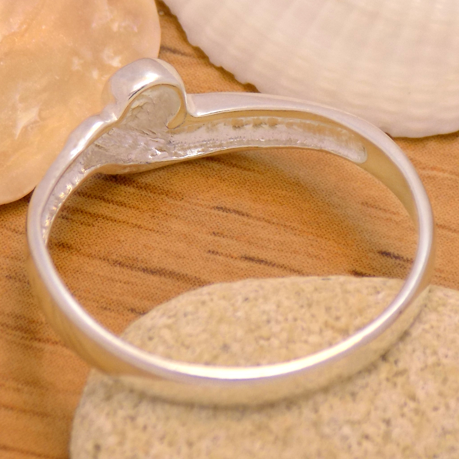 Stylish Elegant 925 Sterling Silver Gently Cute Charming Fancy Heart ...