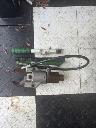 GREENLEE 750 751-M2 HYDRAULIC CABLE CUTTER W/ 746 RAM - 767 HYDRAULIC ...