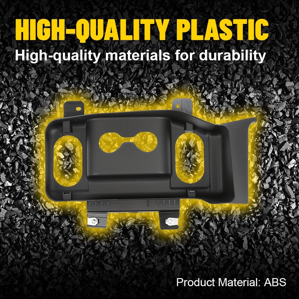 Fit 17-19 Ford Super Duty Front Bumper Tow Hook Trim Cover Panel PAIR ...