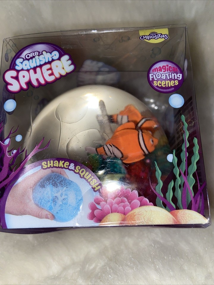 ORB Squish-O Sphere Viral Tik Tok Nemo Clown Fish Aquarium Squishy ...