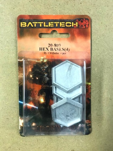 Battletech Miniatures - Hex Bases (4) - 20-800 - Iron Wind Metals | eBay
