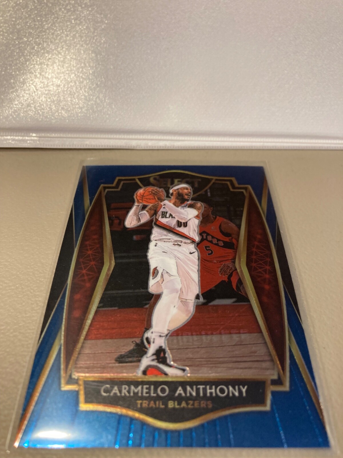 2020-21 Panini Select - Premier Level Blue #132 Carmelo Anthony for ...