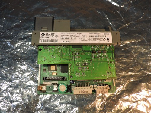 Allen Bradley 1747-L541 Ser C Frn 8 Process Rev. 7 Processor Unit ...