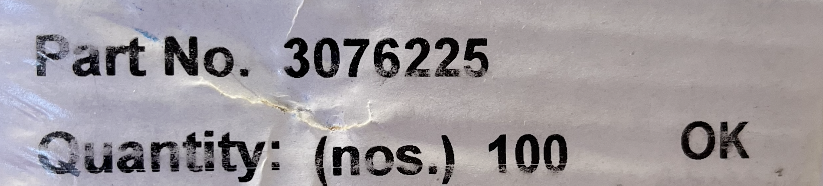 CUMMINS 3076225 - Accessory Drive Support Gasket | eBay