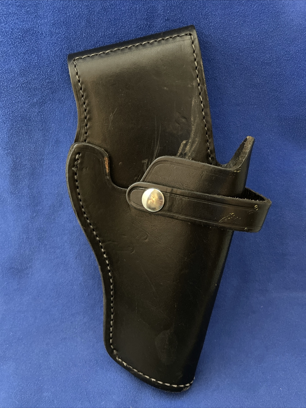 Vintage B07-44Y Black Leather Low Ride Holster 1095-00-480-6807 | eBay