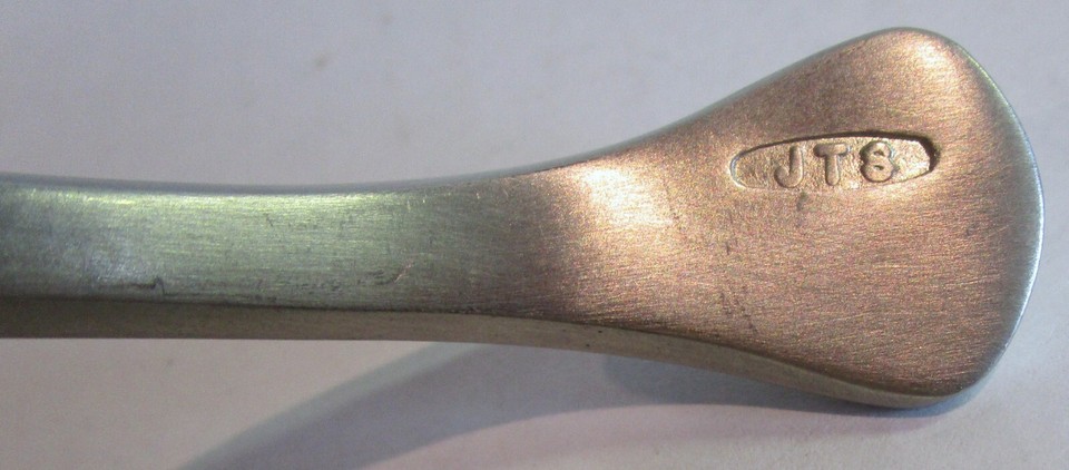 Vintage Colonial 7" Pewter Serving Ladle Jay T. Stauffer Lancaster ...