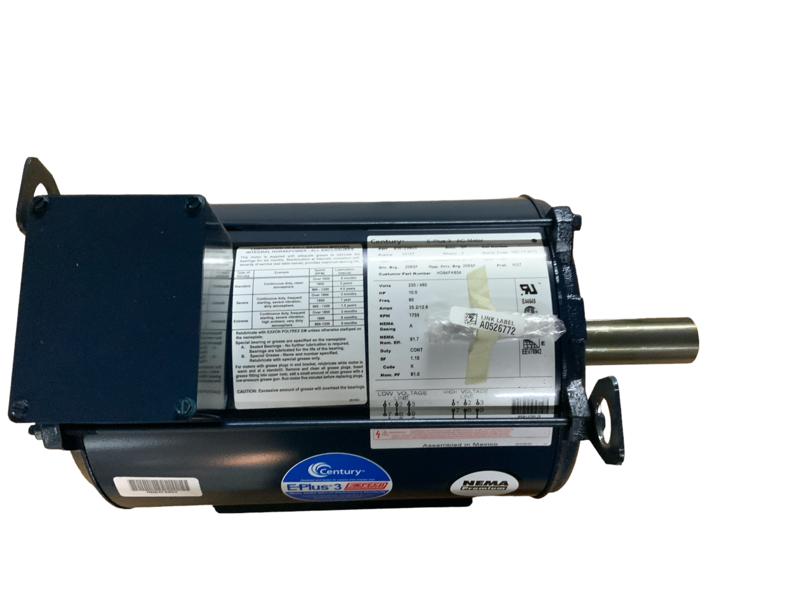 Carrier HD64FK654 10 HP 460v 3ph Blower Motor for sale online | eBay