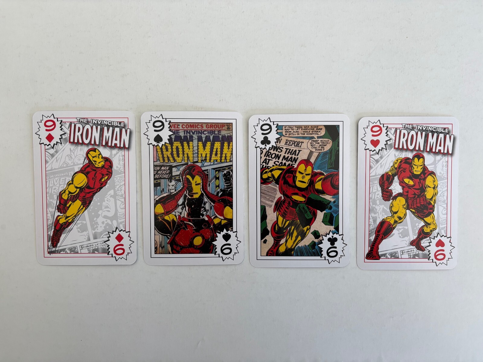 Iron Man Card Set -Rare Universal Studios Marvel Comics Trading ...