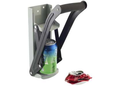TIN CAN CRUSHER 16OZ 500ML WALL MOUNTED RECYCLE TOOL HOME CAFE BAR ...