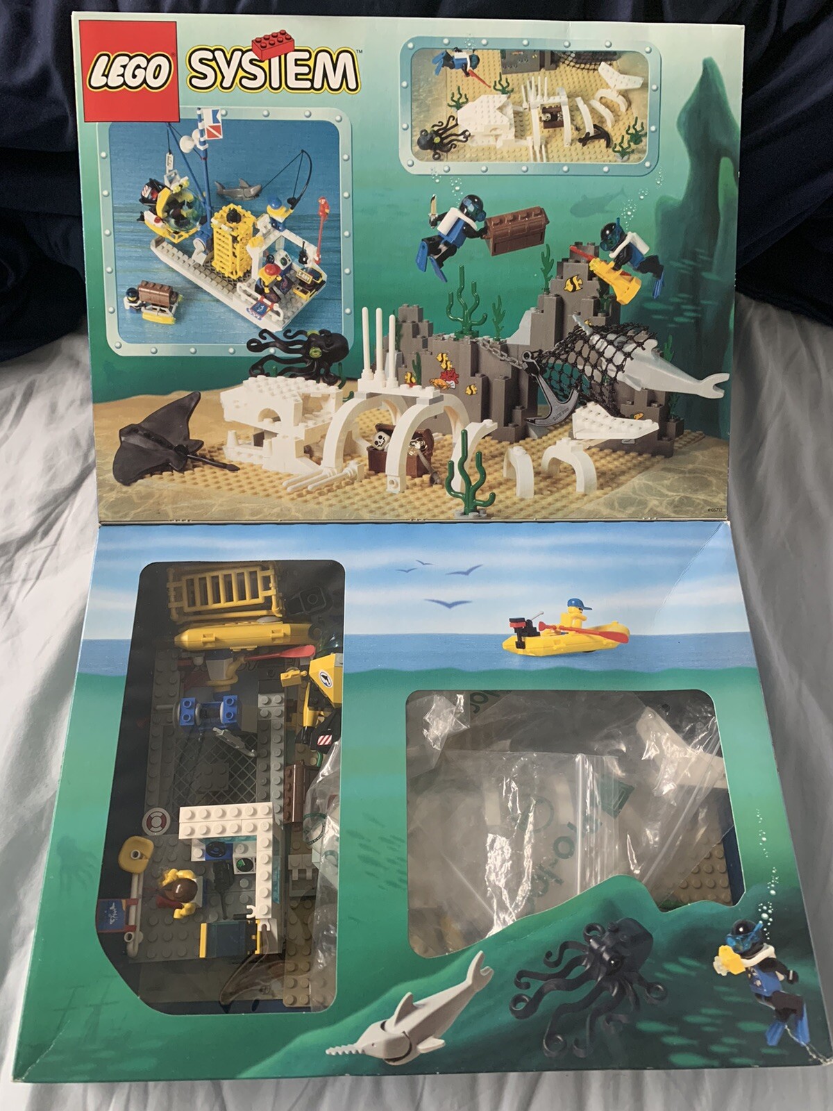 Lego 6559 Town Deep sea bounty Boxed With Instructions. Few pieces ...