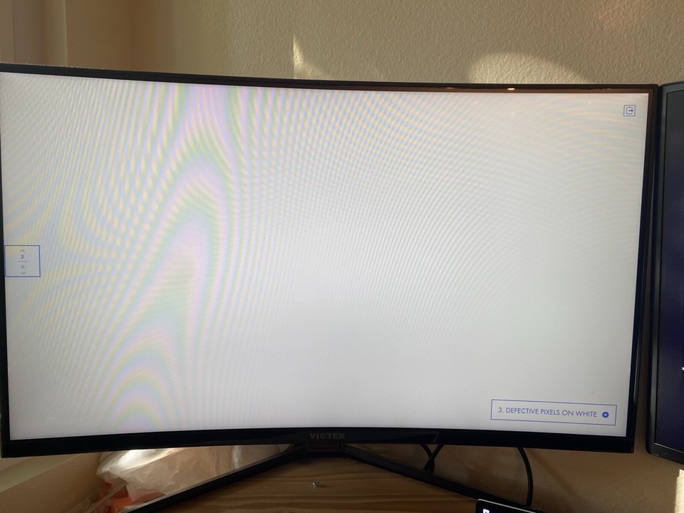 VIOTEK 32" Curved 75Hz Monitor Bezel-Less 1080p Widescreen Full HD LED ...