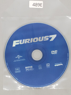 Furious 7 (DVD) Disc Only No Tracking 25192211706| eBay