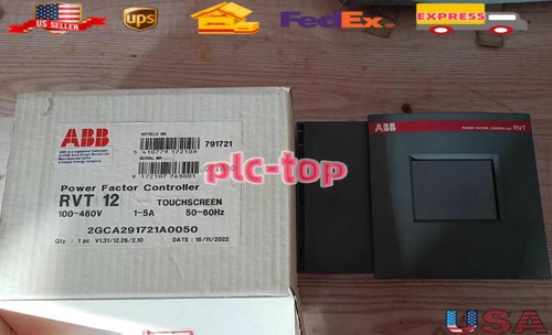 1PCS ABB RVT-12 power factor controller 100~460VAC new FedEx / DHL US ...