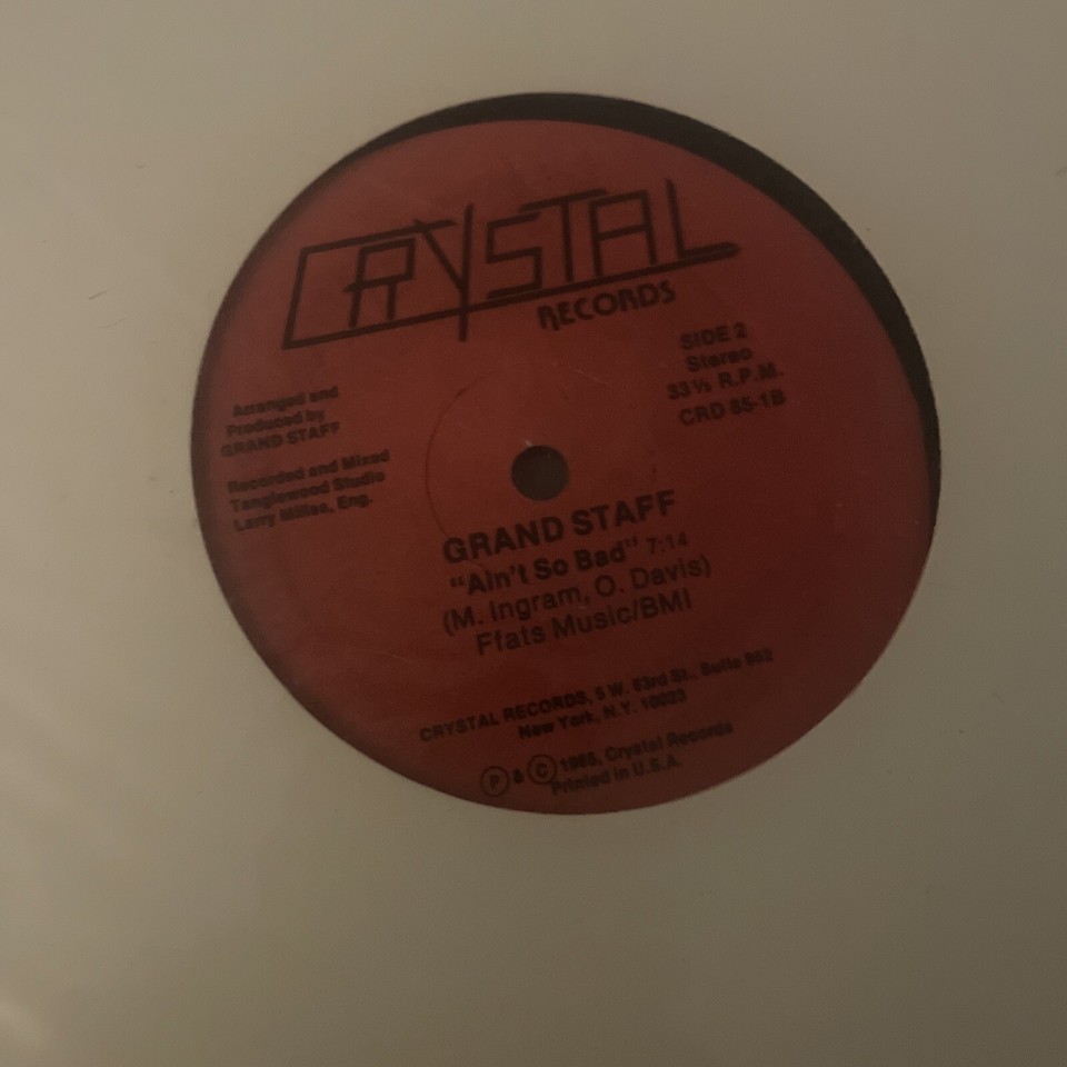 GRAND STAFF - SLIDE MY LOVE CRYSTAL RECORDS 12 INCH RARE FUNK VG | eBay