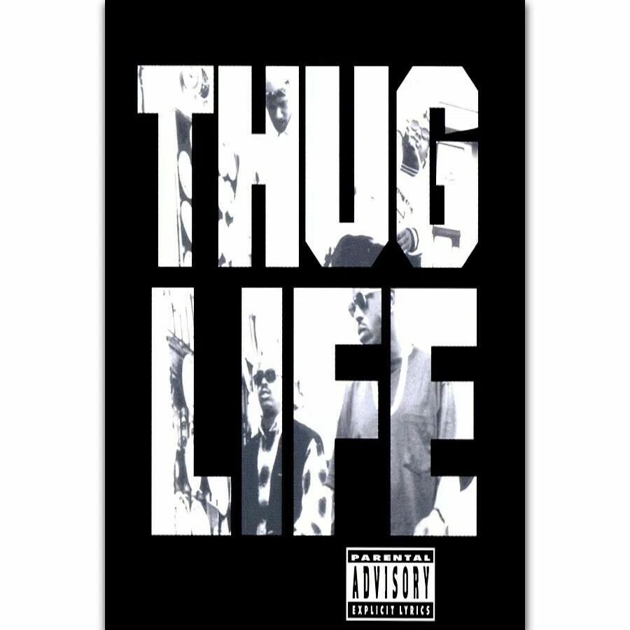 Tupac Thug Life Poster