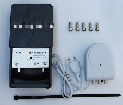 Full TNT Amplifier, JOHANSSON Outdoor - Indoor KIT 7328 + F Plugs | eBay