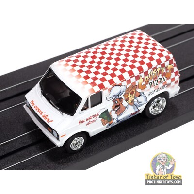 4Gear 1973 Dodge Delivery Van (White Body w/ Red Checkers) 1B | SC414 ...