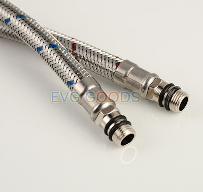 10mm x 500mm Kitchen Basin Monobloc Mixer Tap Connectors Flexi Hose ...