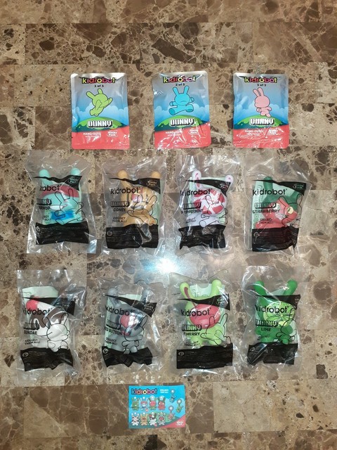 Sonic Drive In Wacky Pack Kidrobot Dunny 2020 Limited Edition Complete ...