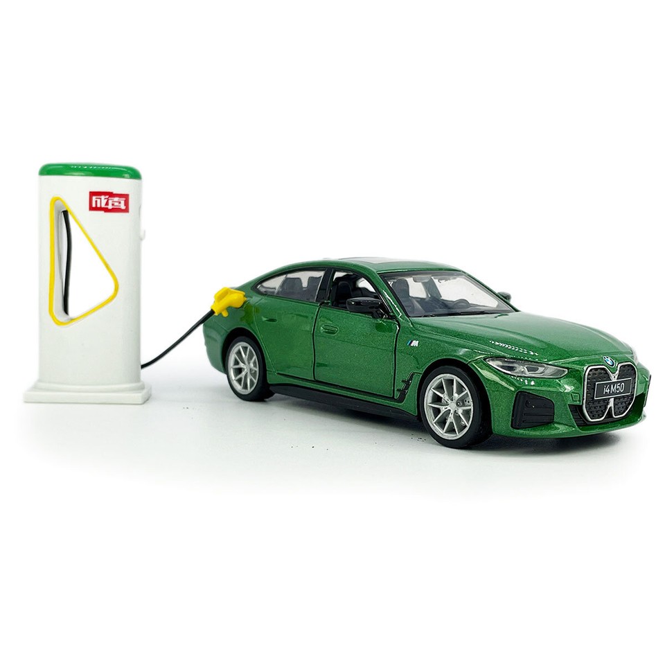 1/34 Scale BMW i4 M50 EV Model Car Diecast Toy Cars Toys for Boys Kids ...