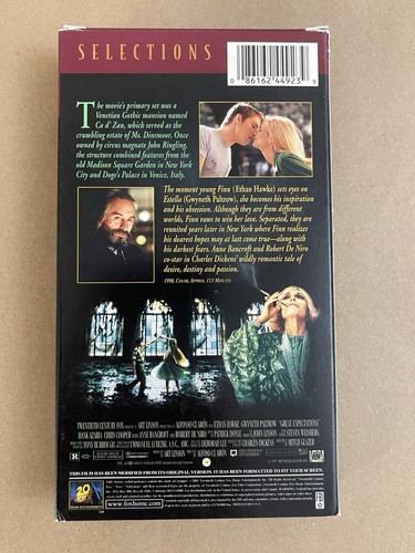 Great Expectations - VHS - 1998 - Ethan Hawke Gwyneth Paltrow Anne ...