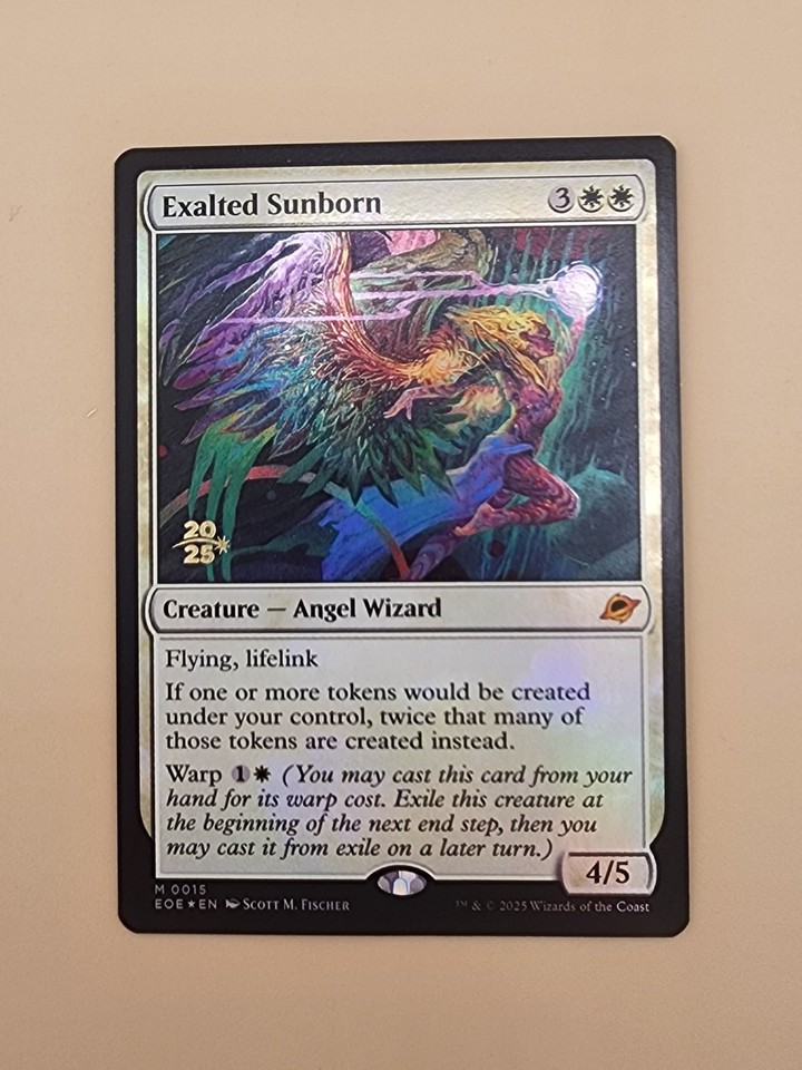 Magic The Gathering Exalted Sunborn Edge of Eternities PreRelease Foil NM | eBay