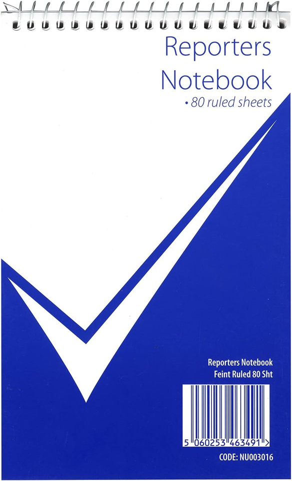 Reporters Notebook | Wirebound Notebook | Stationary, Office Notebook ...