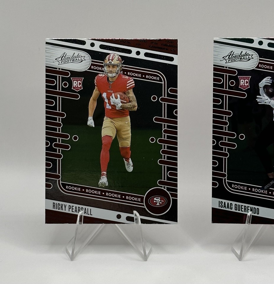 Ricky Pearsall Rookie Lot Isaac Guerendo Green RC 2024 Absolute SF ...