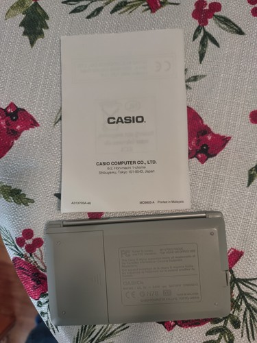 CASIO BOSS ILLUMINATOR SF-4700C 64KB Business ORGANIZER | eBay