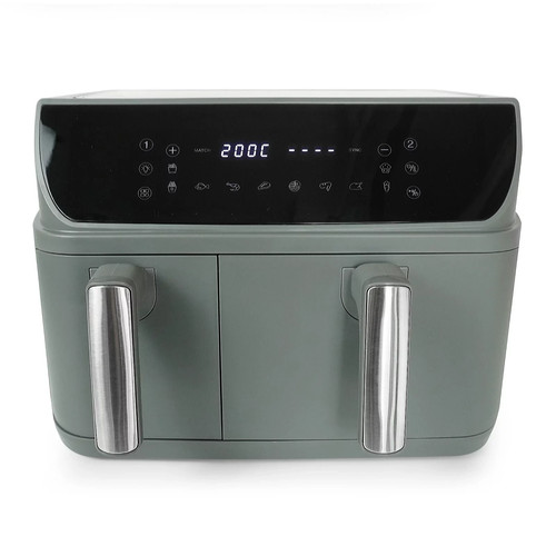 Cook's Essentials Multi Function Air Fryer Dual Basket And Oven In Cool ...