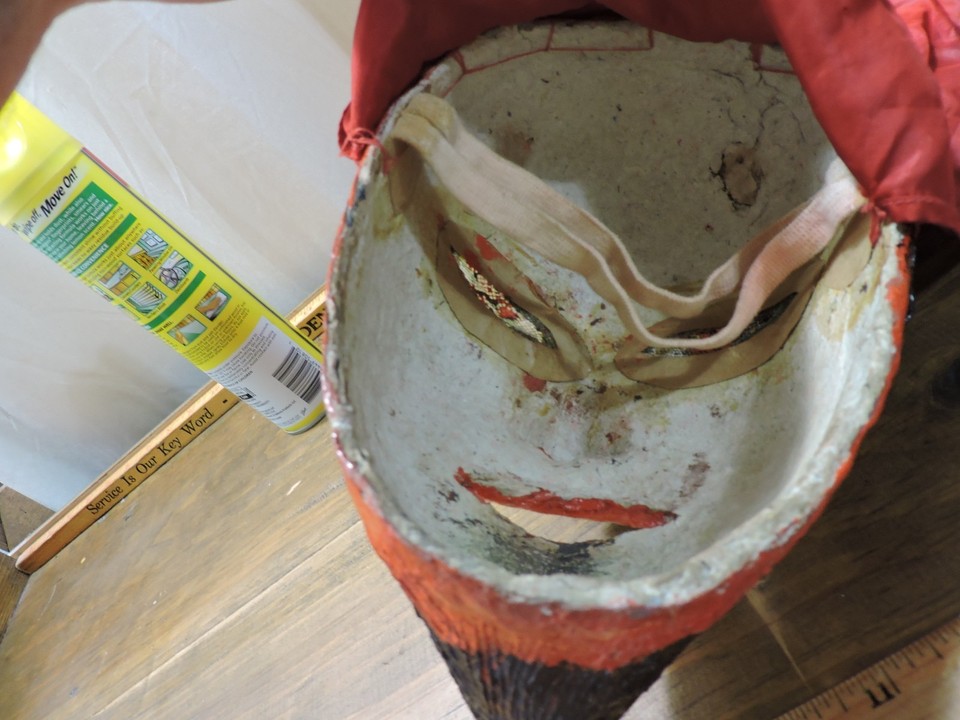 Vintage Halloween Devil Mask. Plaster of paris. | eBay