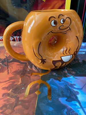 Fallout 4 Slocum's Joe Dough Boy Mug Coffee Ceramic Donut Cup Figure ...