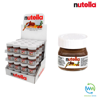 NUTELLA Hazelnut SPREAD Chocolate Portion JAR 25G Single Mini ...