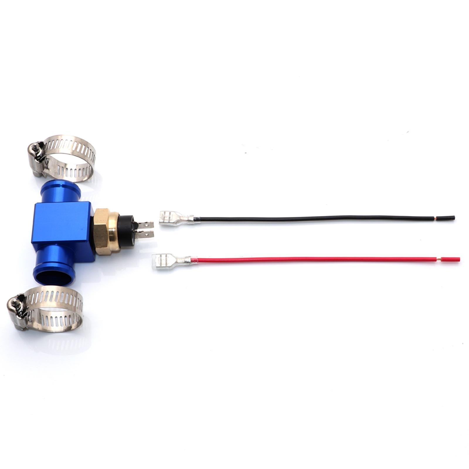 Motorcycles Radiator Fan Thermostat Temperature Switch Blue,Electric ...