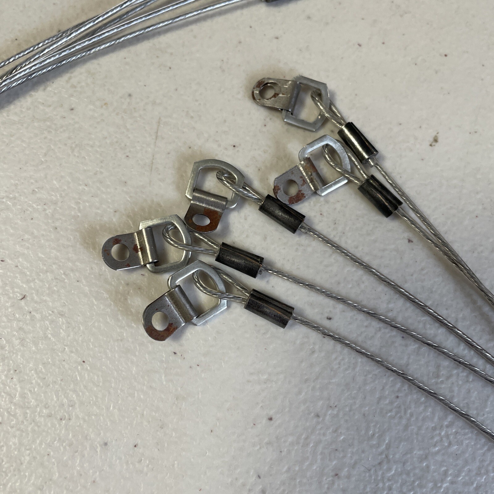 Stainless Steel Cable with Loops, Vinyl Coated Wire Rope Lanyard Lock ...