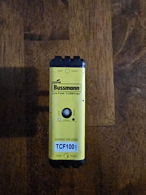 Bussmann TCF100 Low-Peak CUBEF use Time Delay 600volt 100 Amp | eBay