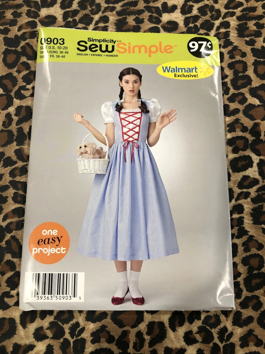 Dorothy Wizard Of Oz Dress Pattern