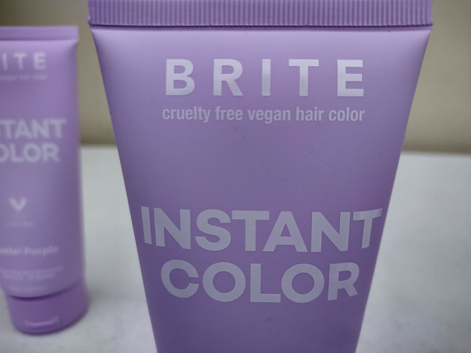 Brite instant color pastel purple 3.38FL OZ 2Pack | eBay