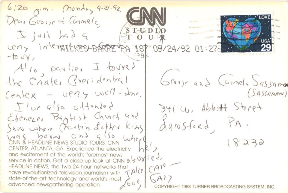 A Close-up Experience at CNN Studio Tour, CNN Center Atlanta, Georgia ...